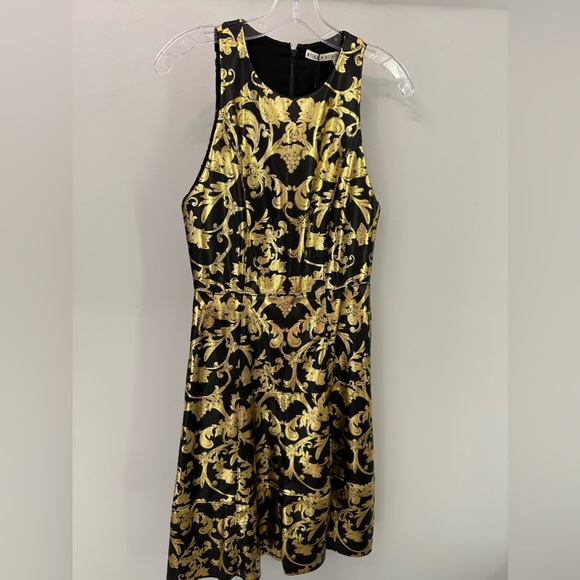 Alice + Olivia | Dresses | Alice Olivia Leandra Vegan Leather Midi ...